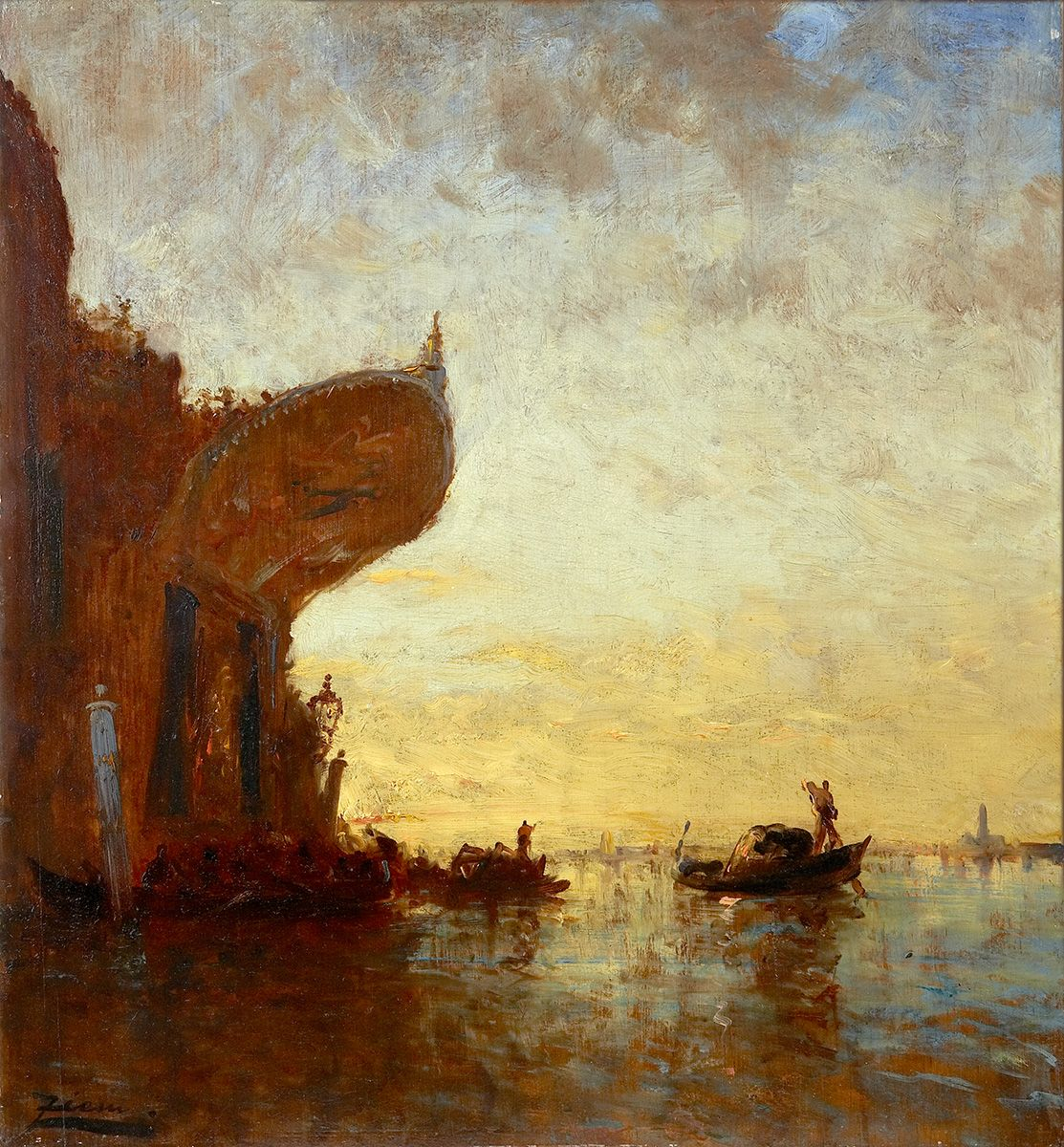 Félix Ziem - Galerie Ary Jan - Galerie d'art à Paris 8