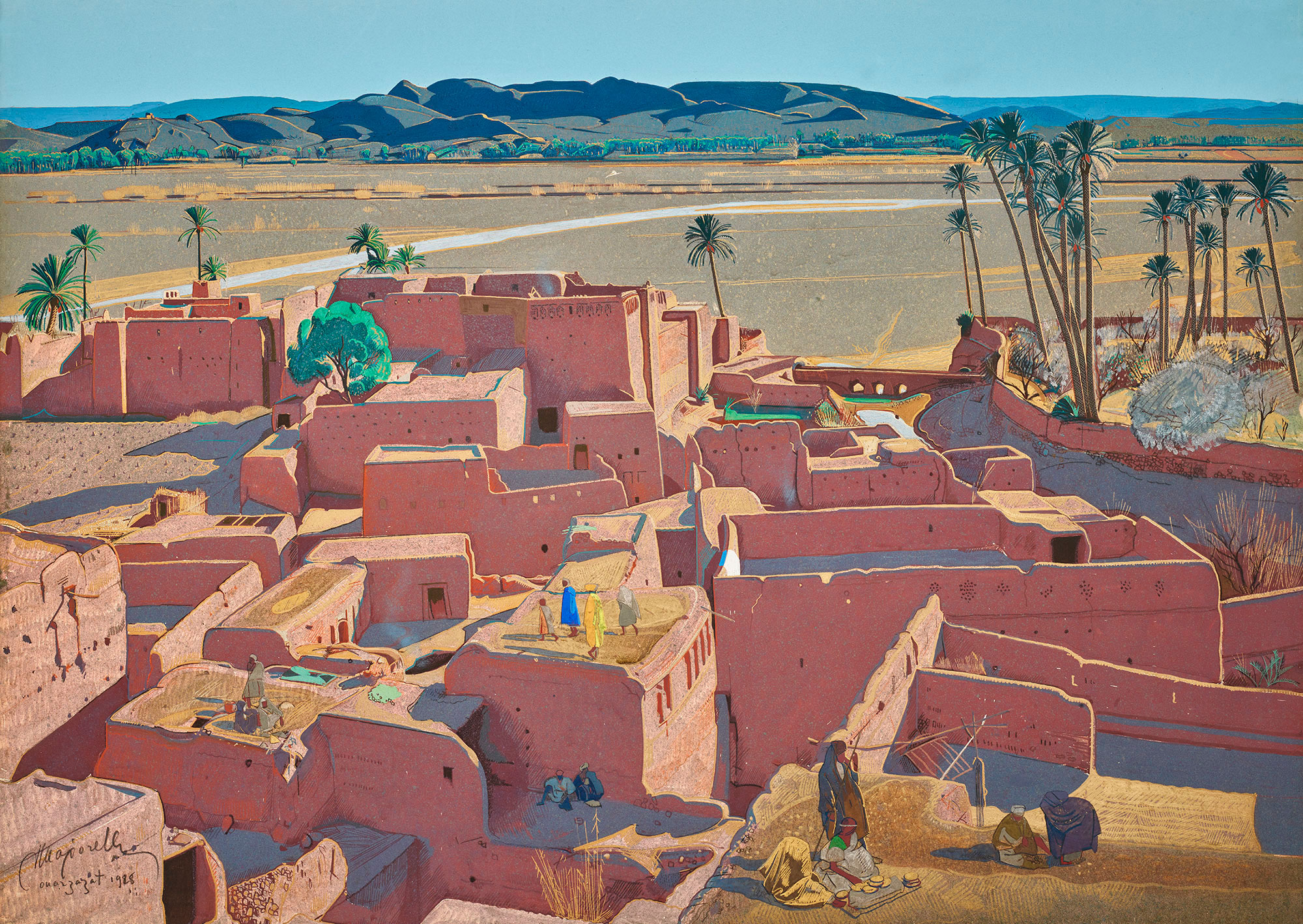 The Kasbah of Taourirt - Galerie Ary Jan - Galerie d'art à Paris 8