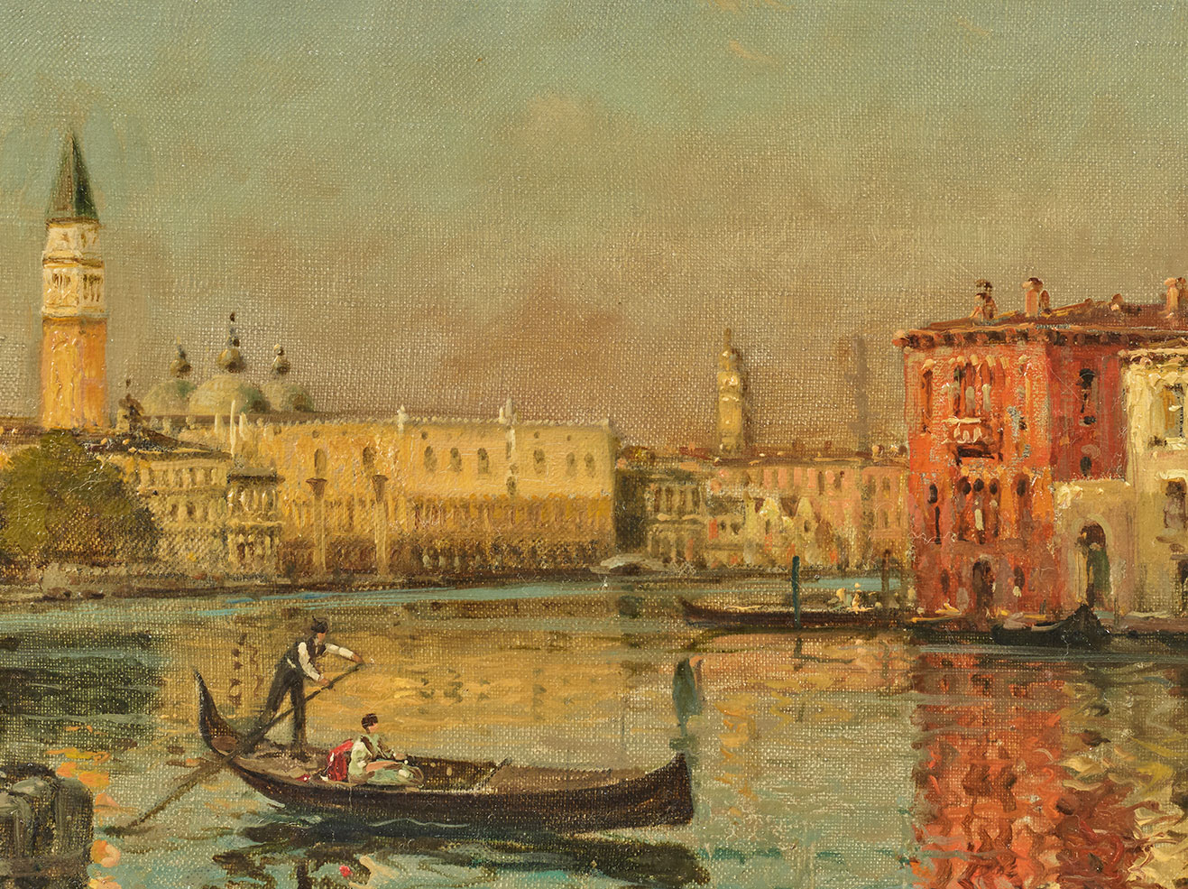 Gondola on the Basin, Venice - Galerie Ary Jan - Galerie d'art à Paris 8